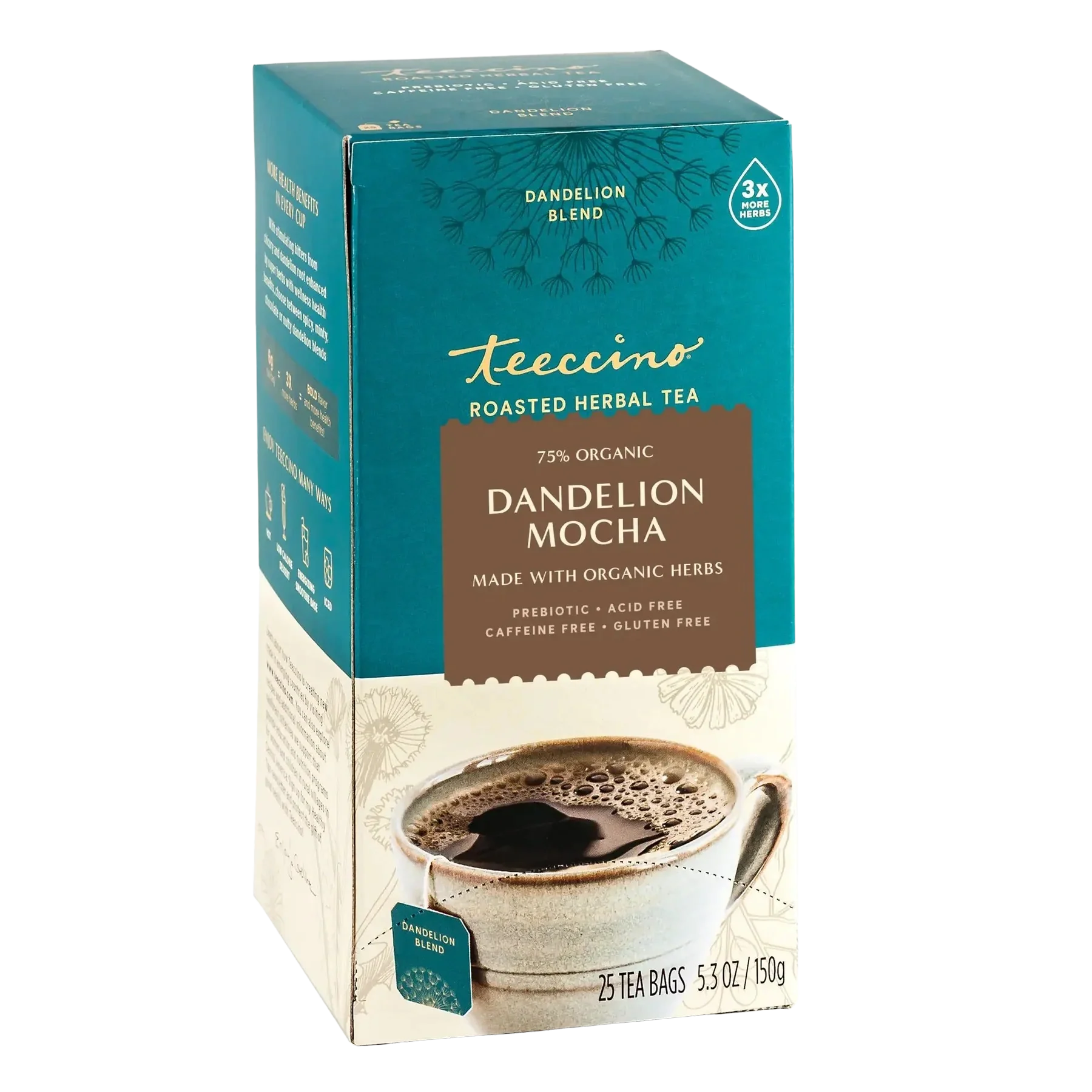 Dandelion Mocha Roasted Herbal Tea – FoodSocial Market