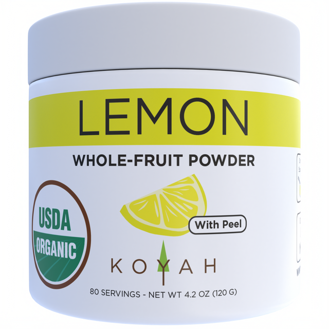 Organic Lemon Powder – FoodSocial Market